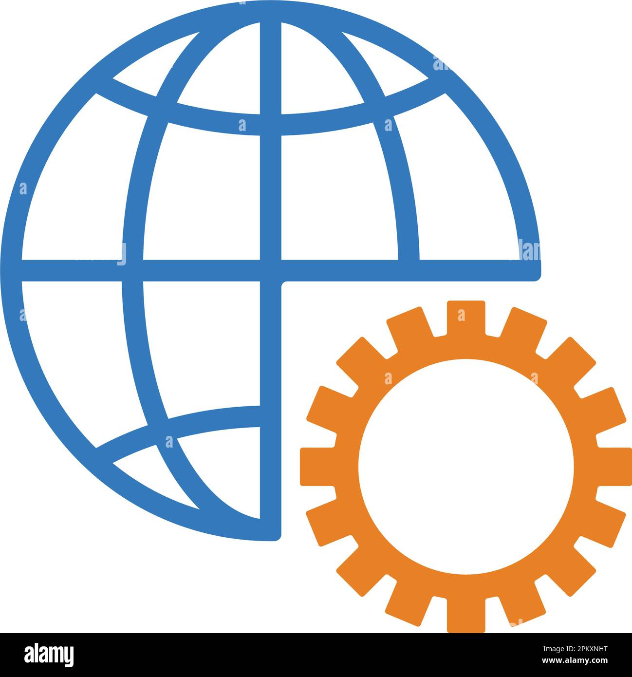 Global Setting Icon Vector Eps File Perfect Use For Print Media Web
