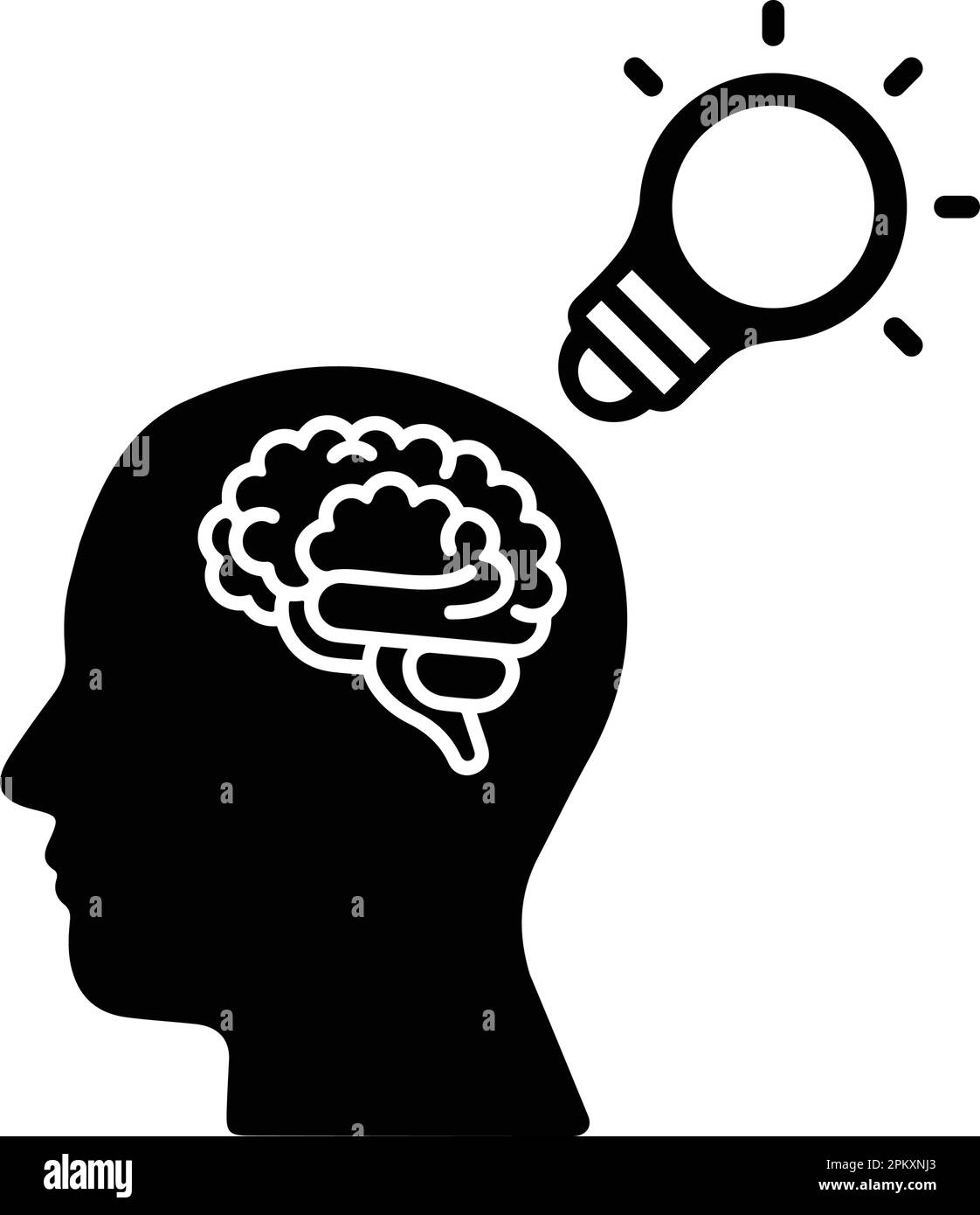 Brainstorm, idea icon - Vector EPS file. Perfect use for print media ...