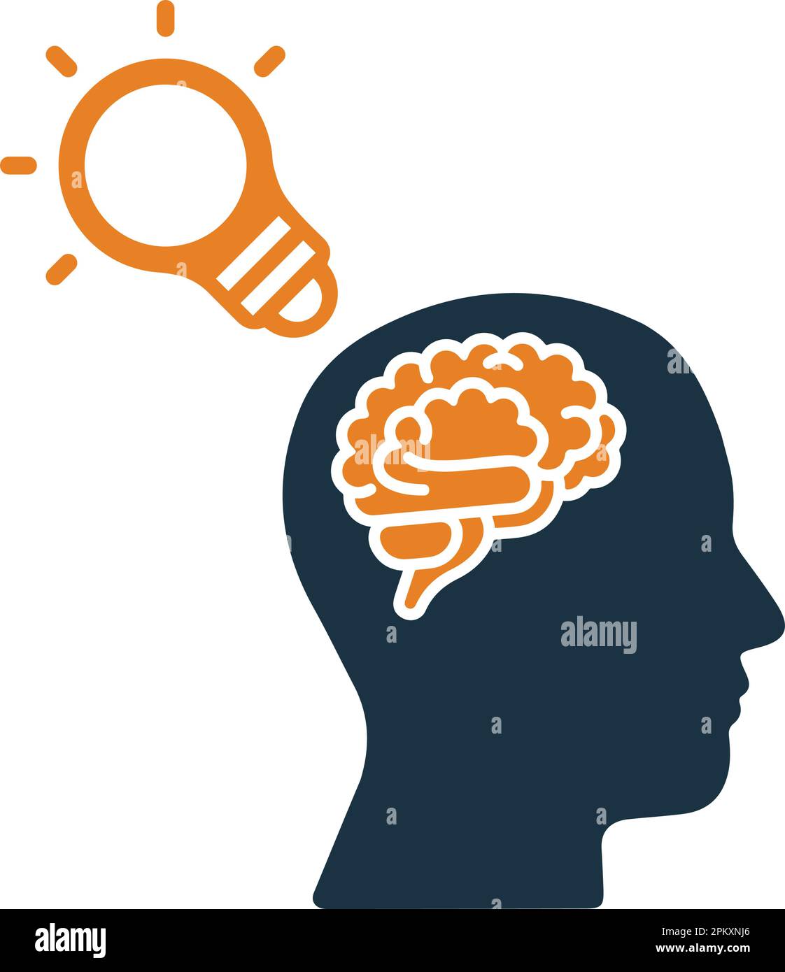 Brainstorm, idea icon - Vector EPS file. Perfect use for print media, web, stock images ...