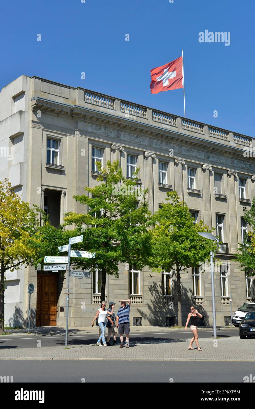 Embassy Switzerland, Otto-von-Bismarck-Allee, Tiergarten, Mitte, Berlin ...
