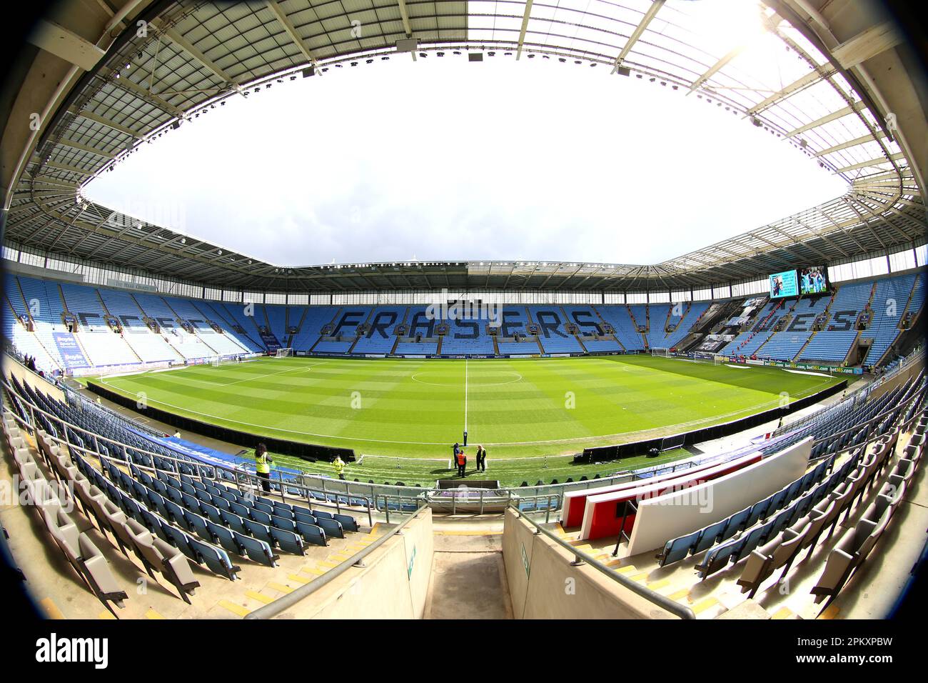 General view from inside the stadium ahead of the Sky Bet Championship ...