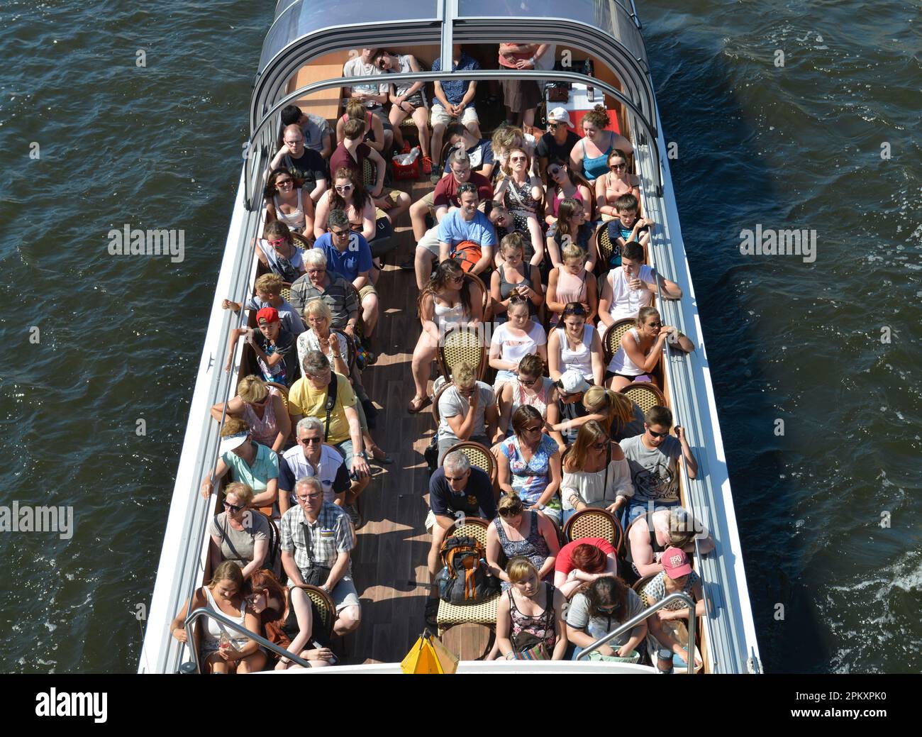 Excursion steamer, Spree, Berlin, Germany Stock Photo - Alamy