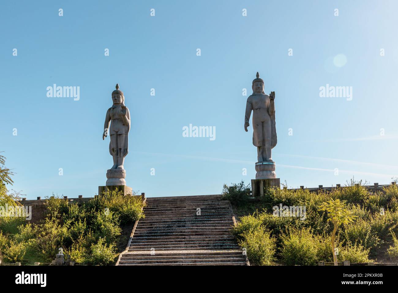 Part of the garden Bacalhoa Buddha eden in Bombarral Portugal Stock ...