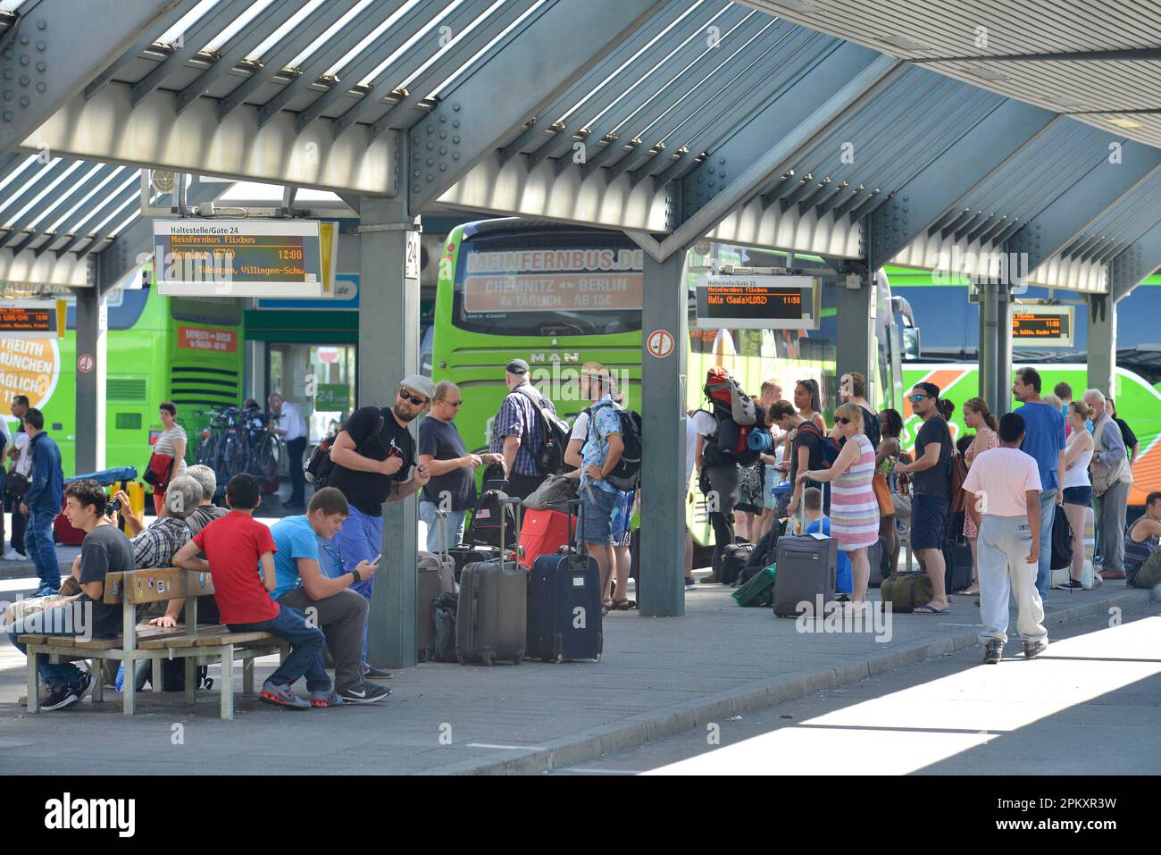 Central Bus Station, Messedamm, Westend, Charlottenburg, Berlin ...