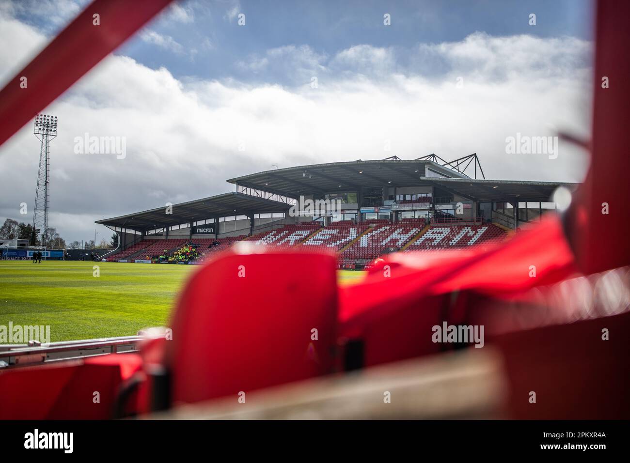 Wrexham racecourse ground general hi-res stock photography and images ...
