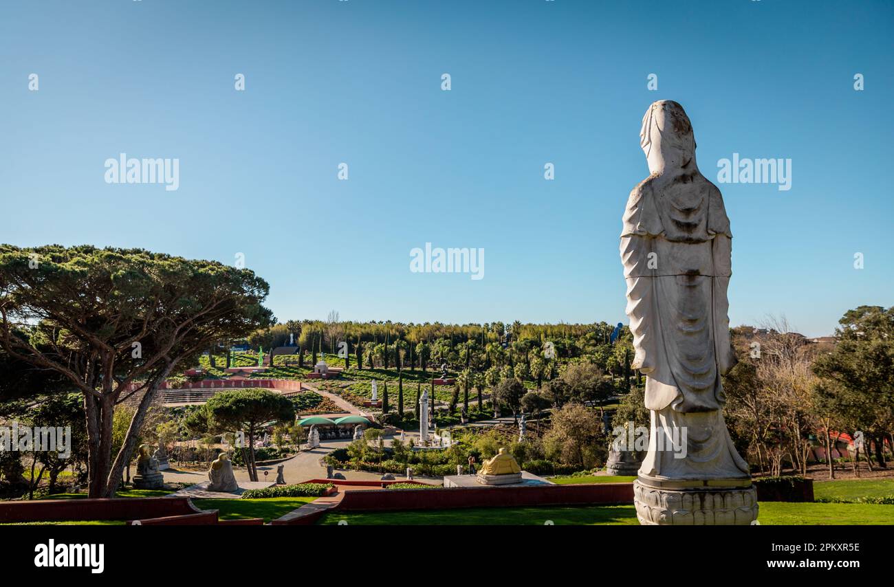 Part of the garden Bacalhoa Buddha eden in Bombarral Portugal Stock ...