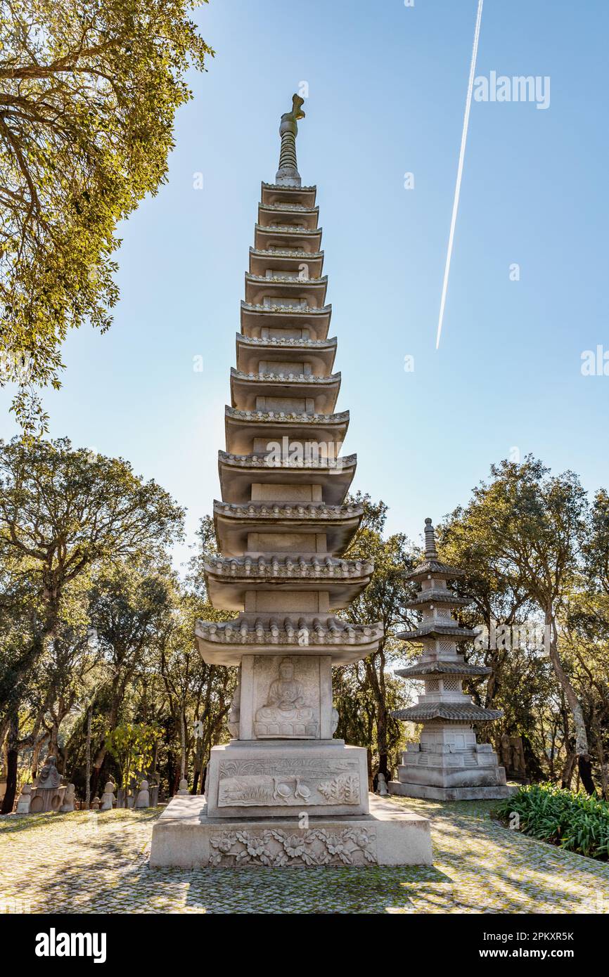 Part of the garden Bacalhoa Buddha eden in Bombarral Portugal the ...