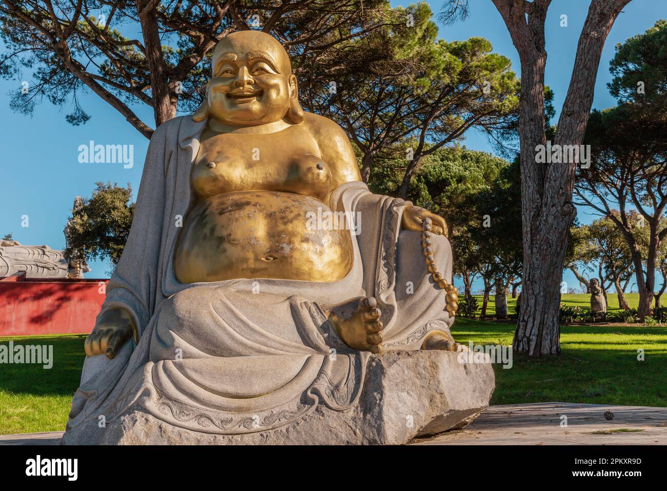 Part of the garden Bacalhoa Buddha eden in Bombarral Portugal the ...