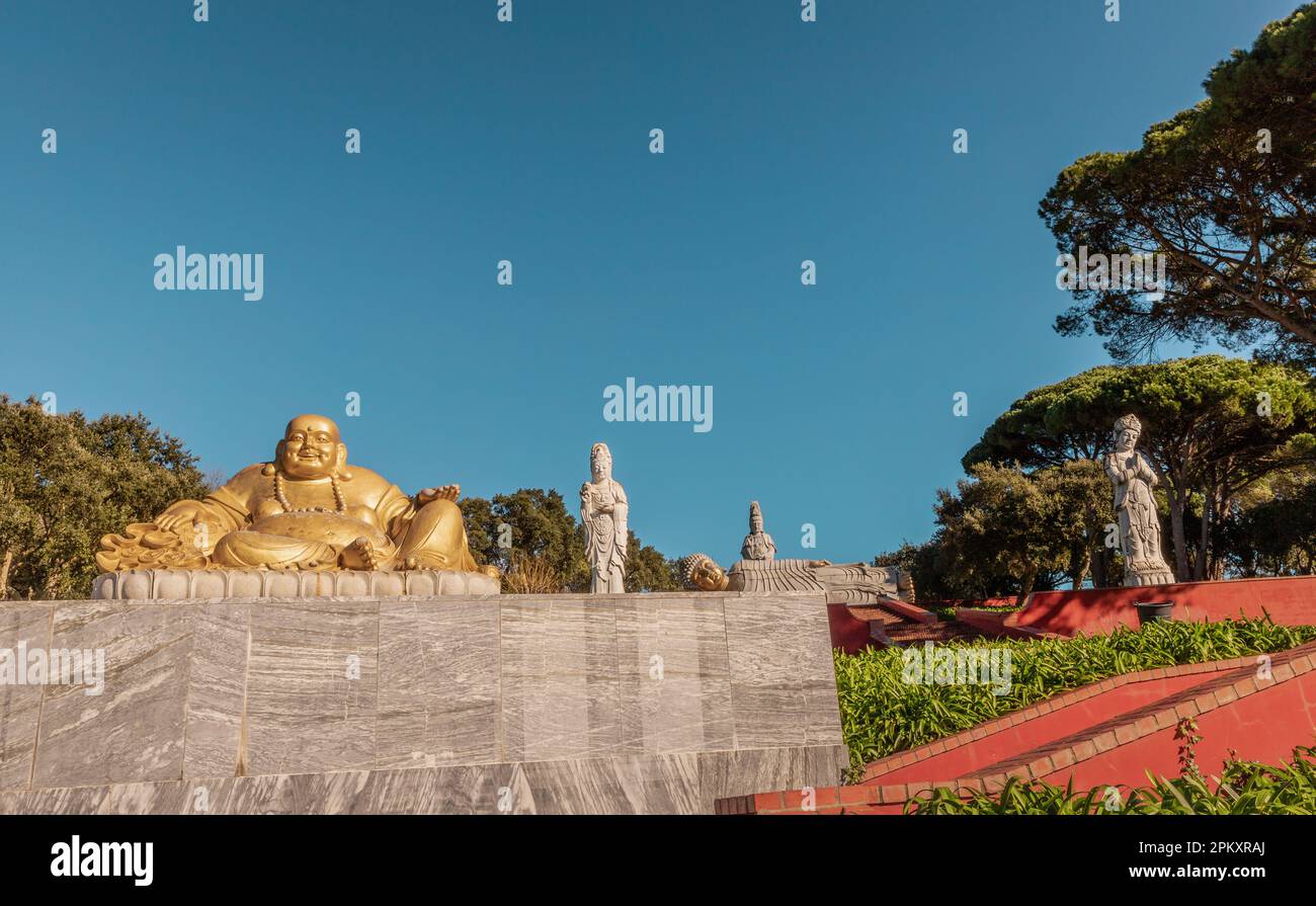 Part of the garden Bacalhoa Buddha eden in Bombarral Portugal the ...