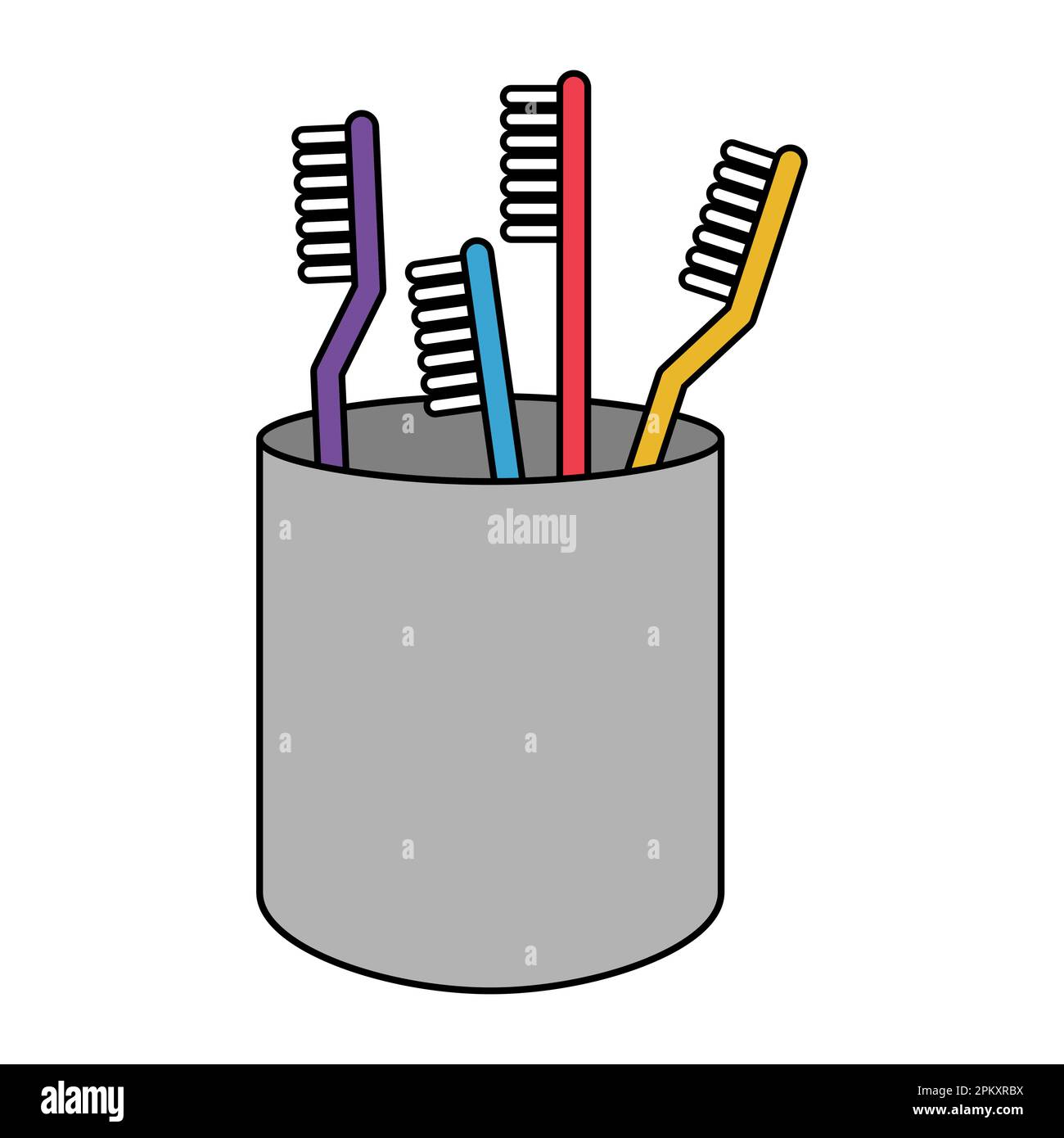 Tooth brush care icon, dental hygiene web sign, health medicine vector ...
