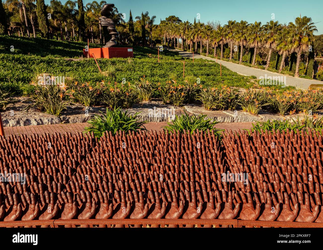 Part of the garden Bacalhoa Buddha eden in Bombarral Portugal the ...