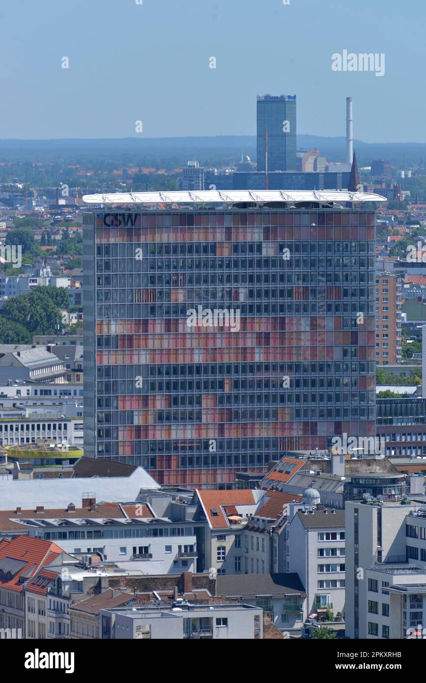Rocket Tower, Charlottenstrasse, Kreuzberg, Berlin, Germany Stock Photo ...