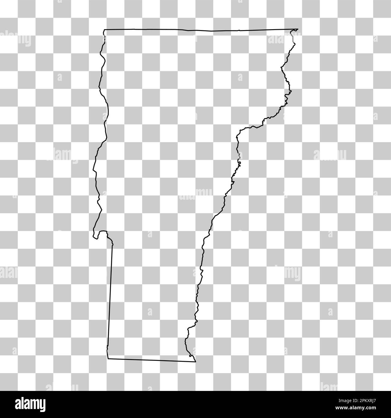Vermont map shape, united states of america. Flat concept icon symbol ...