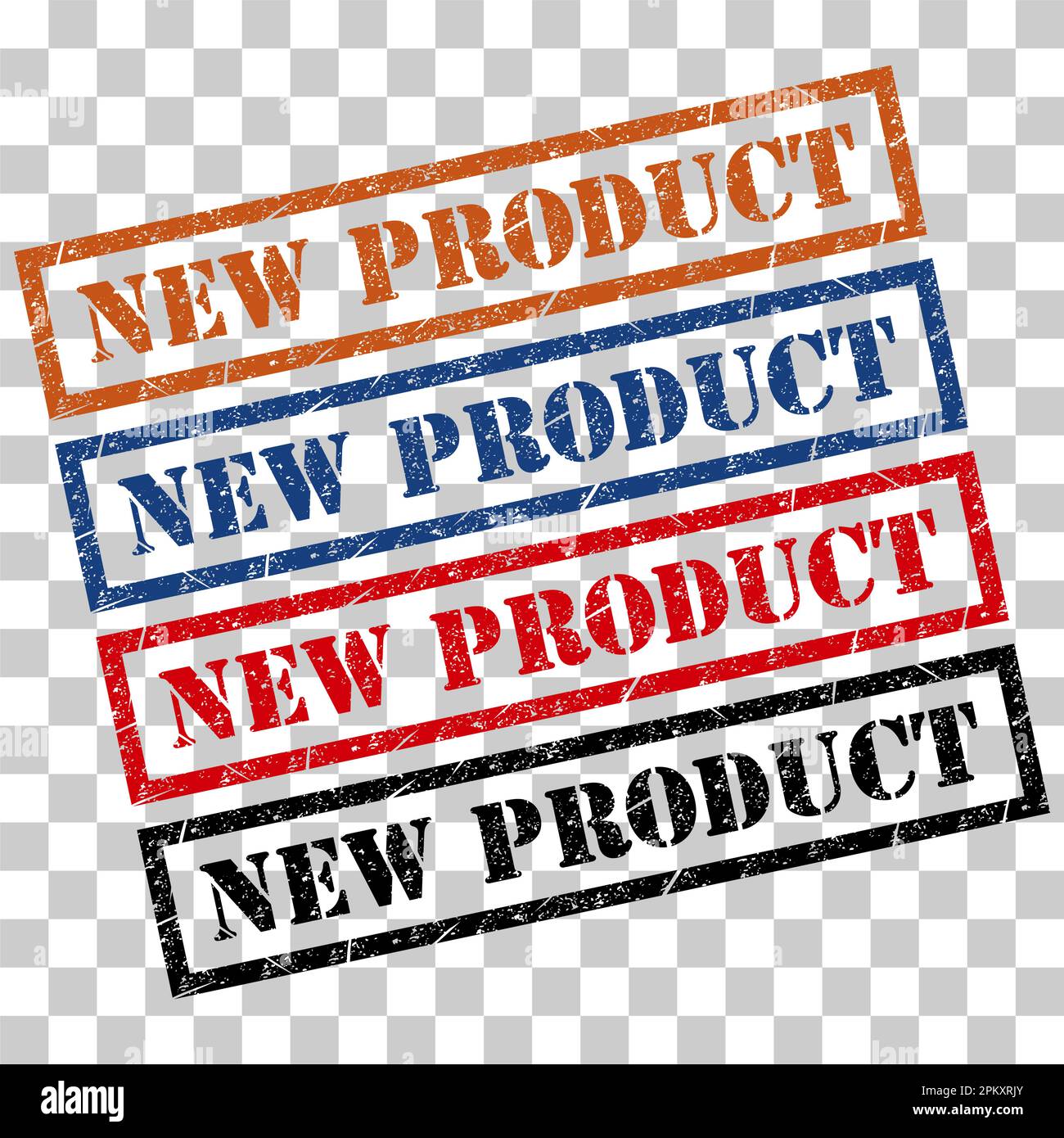 New product stamp symbol, label sticker sign button, text banner vector ...