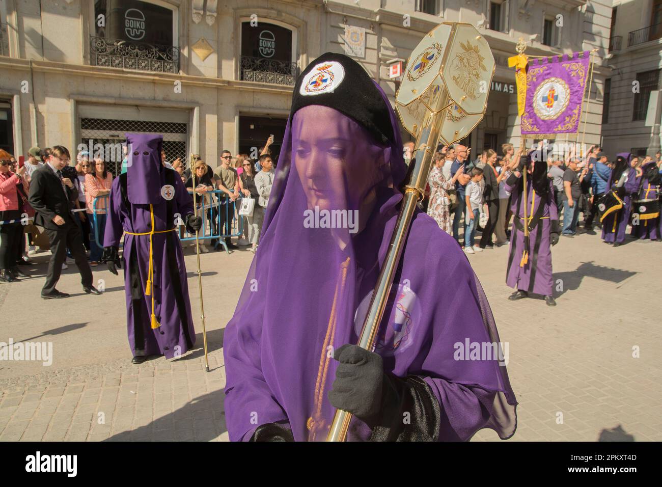The procession of La Soledad, the last of Holy Week in the capital, has ...