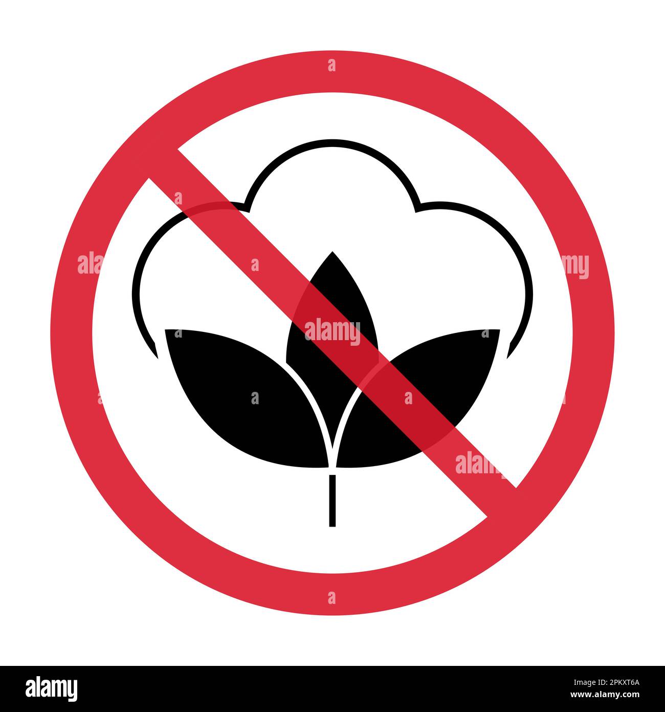 Cotton organic icon, clothing symbol natural symbol, web graphic vector ...