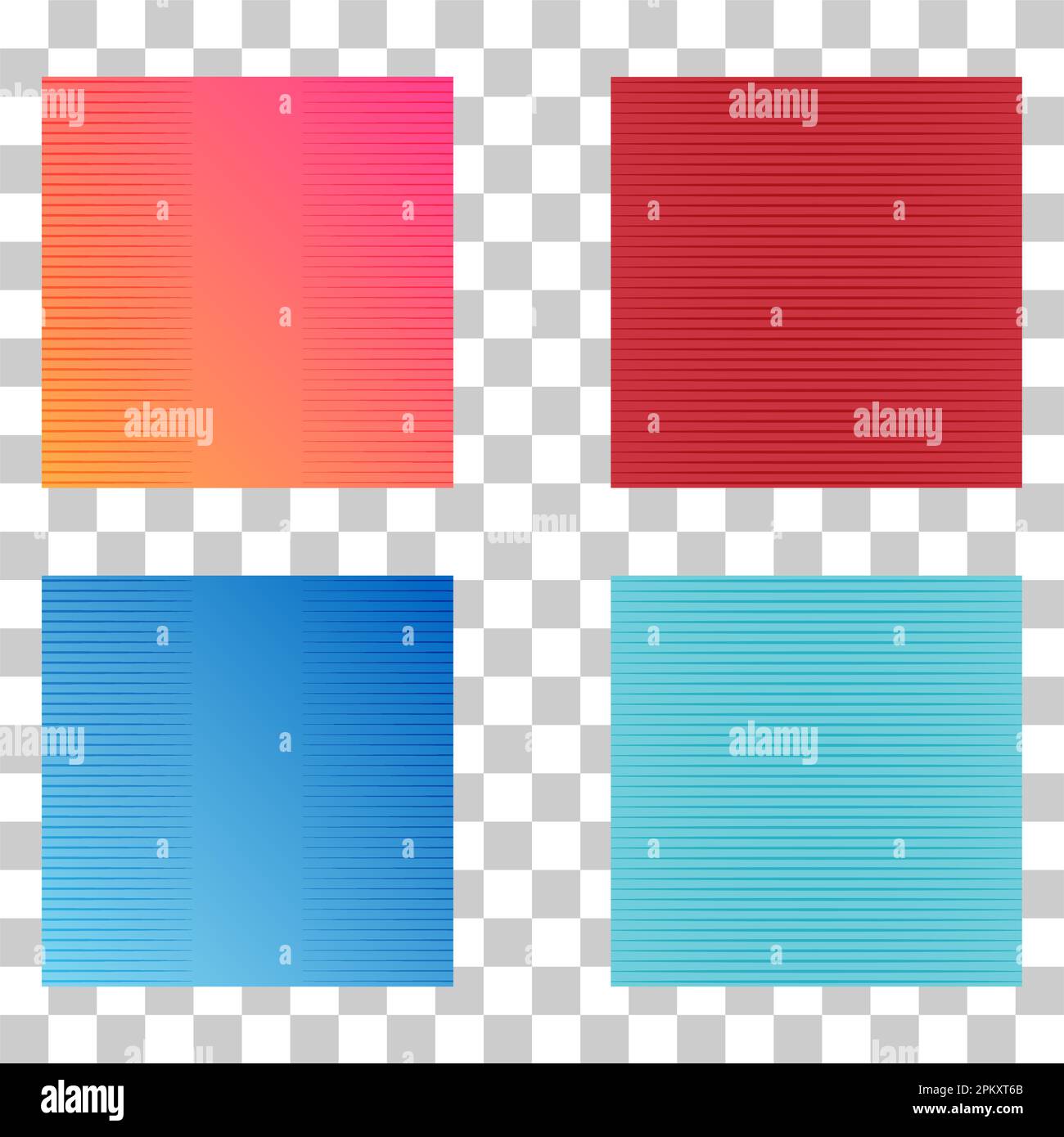 Set of Graphic web background, horizontal line template pattern, cover ...