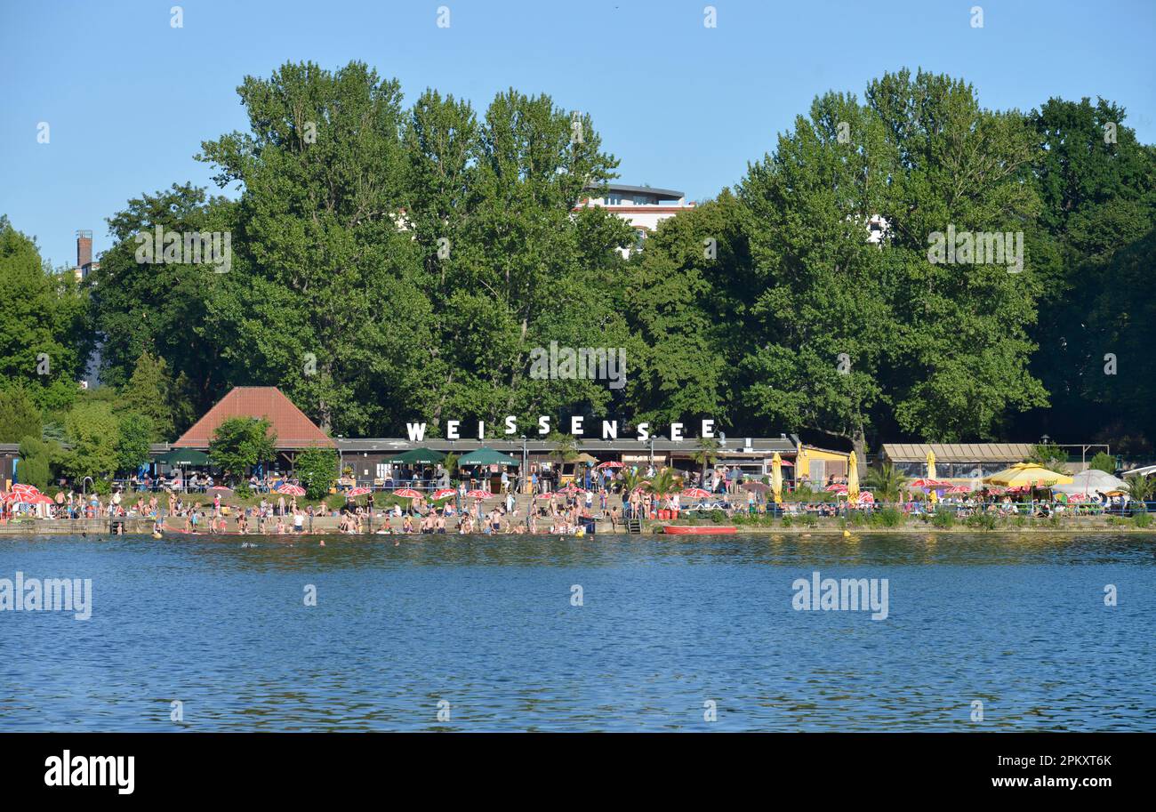 Lido, Weisser See, Weissensee, Pankow, Berlin, Germany Stock Photo - Alamy