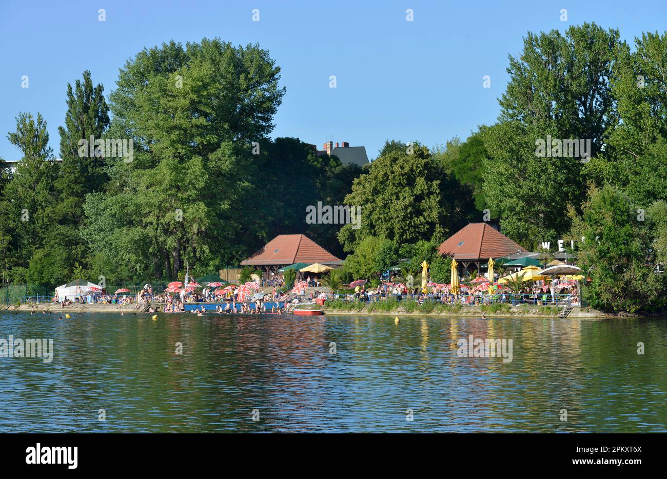 Lido, Weisser See, Weissensee, Pankow, Berlin, Germany Stock Photo - Alamy