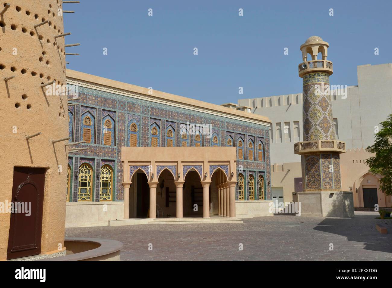 Mosque, Katara Cultural Village, Doha, Qatar Stock Photo - Alamy