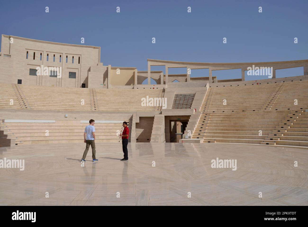 Amphitheatre, Katara Cultural Village, Doha, Qatar Stock Photo - Alamy