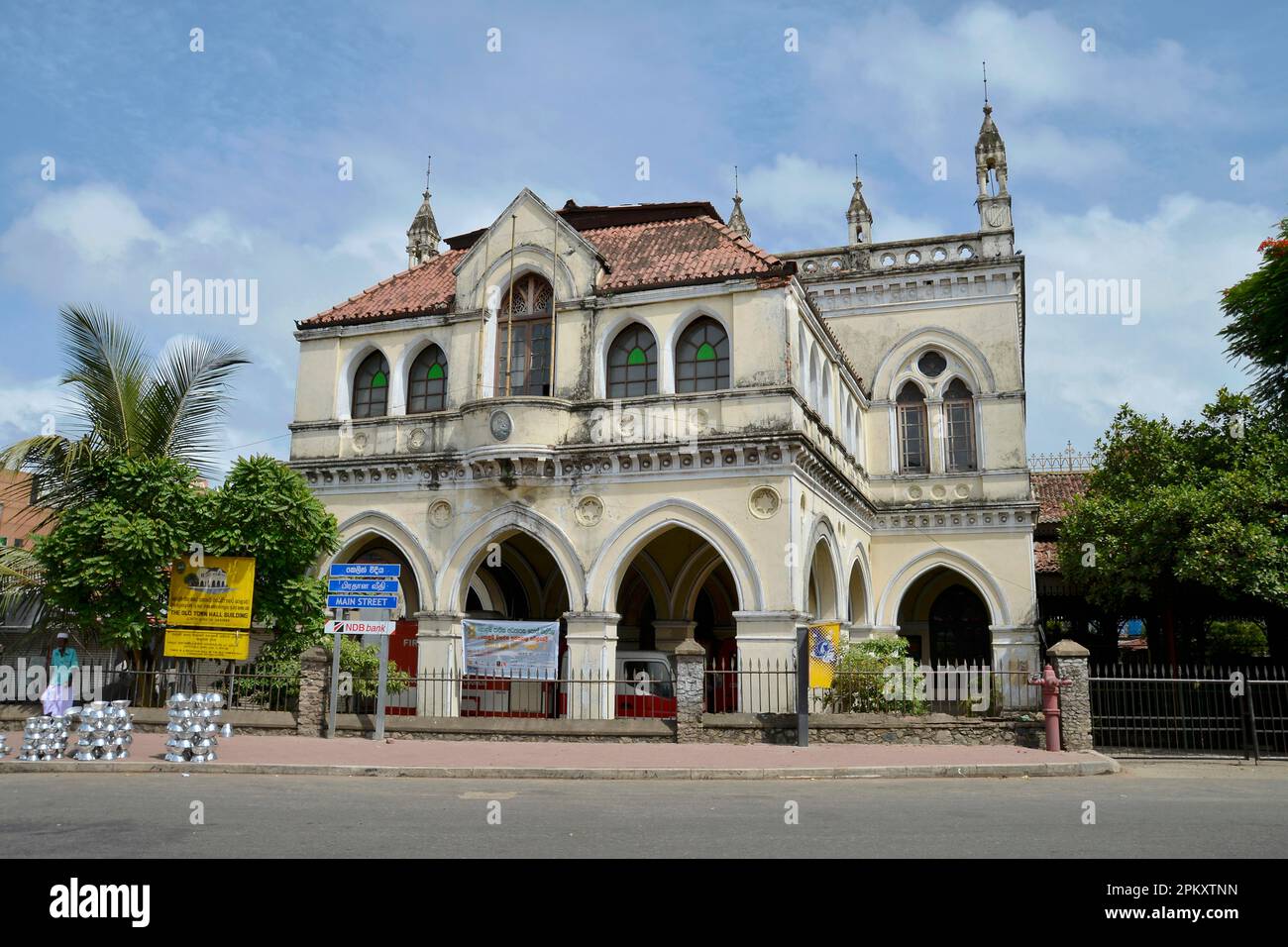 Old Town Hall, Main Street, Pettah, Colombo, Sri Lanka Stock Photo - Alamy