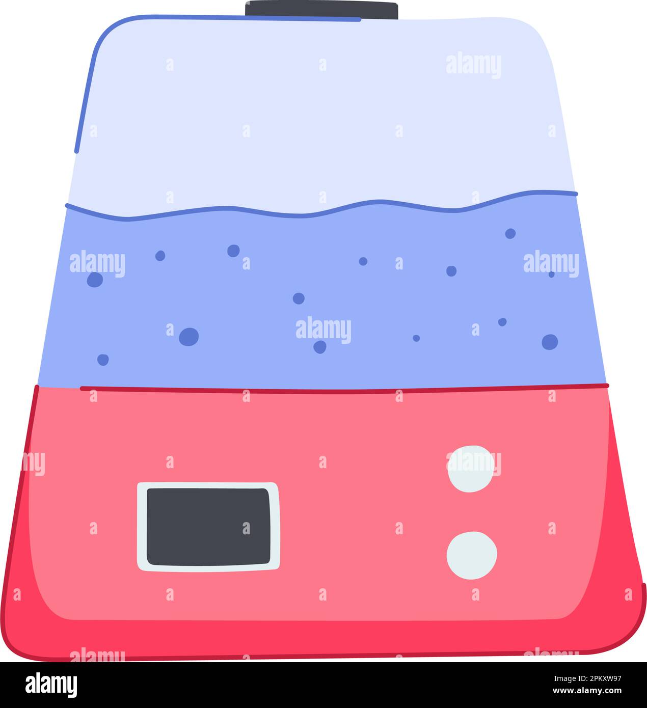 diffuser humidifier air cartoon vector illustration Stock Vector Image ...