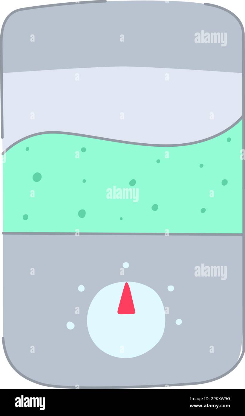 woman humidifier air cartoon vector illustration Stock Vector Image ...