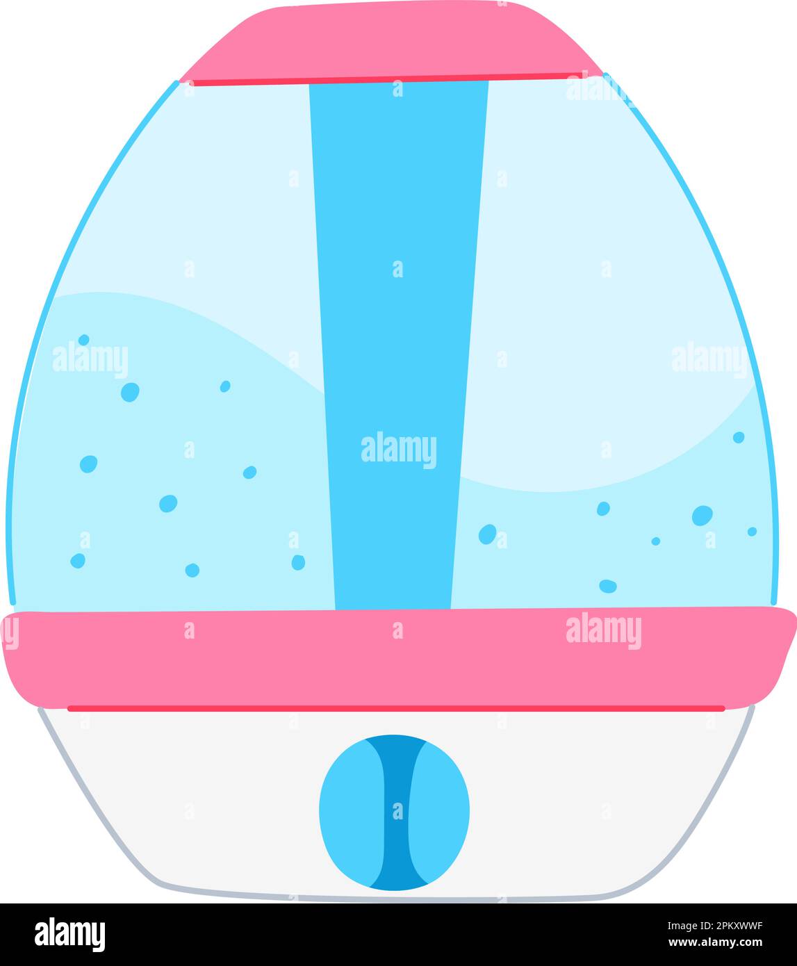 vapor humidifier air cartoon vector illustration Stock Vector Image ...