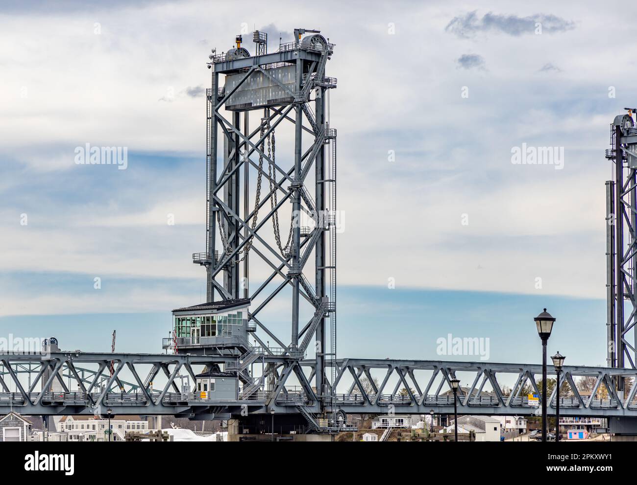 detail image of a section of the vertical lift portsmouth memorial ...