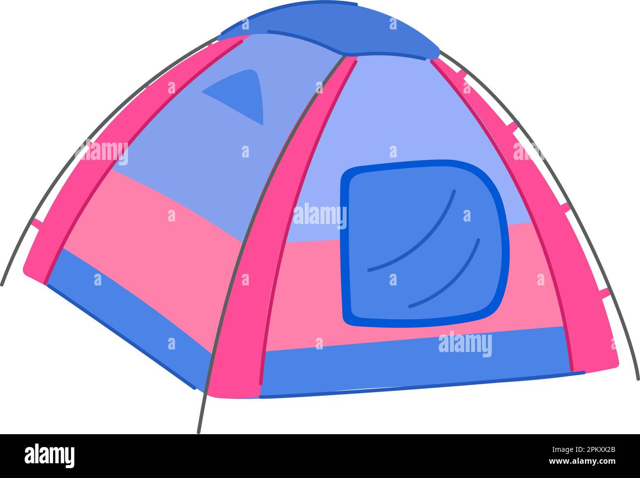 Couple tent silhouette Stock Vector Images - Alamy