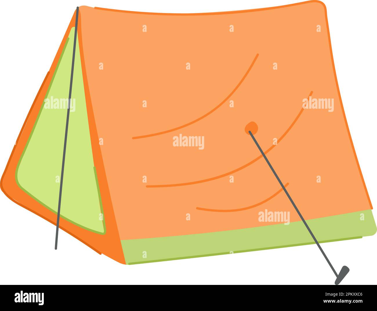 dome tent camp cartoon vector illustration Stock Vector Image & Art - Alamy