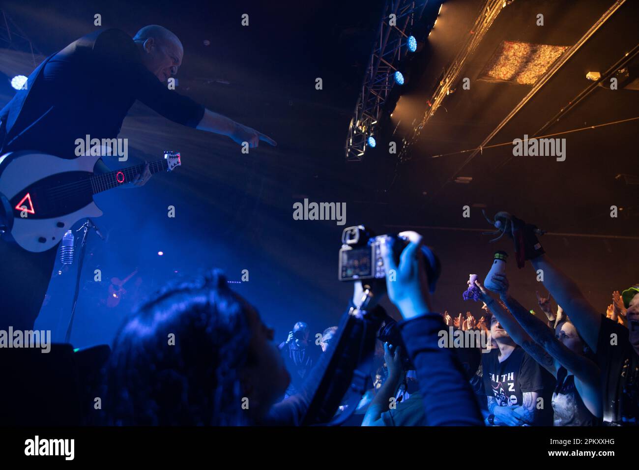 Devin Townsend live at Manchester Academy Uk 31st March 2023 Stock ...