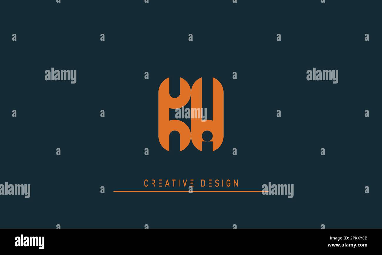 Kw initials logo hi-res stock photography and images - Alamy
