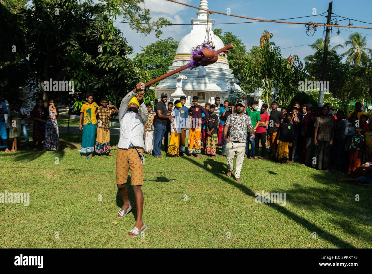 Breaking a hanging pot hi-res stock photography and images - Alamy