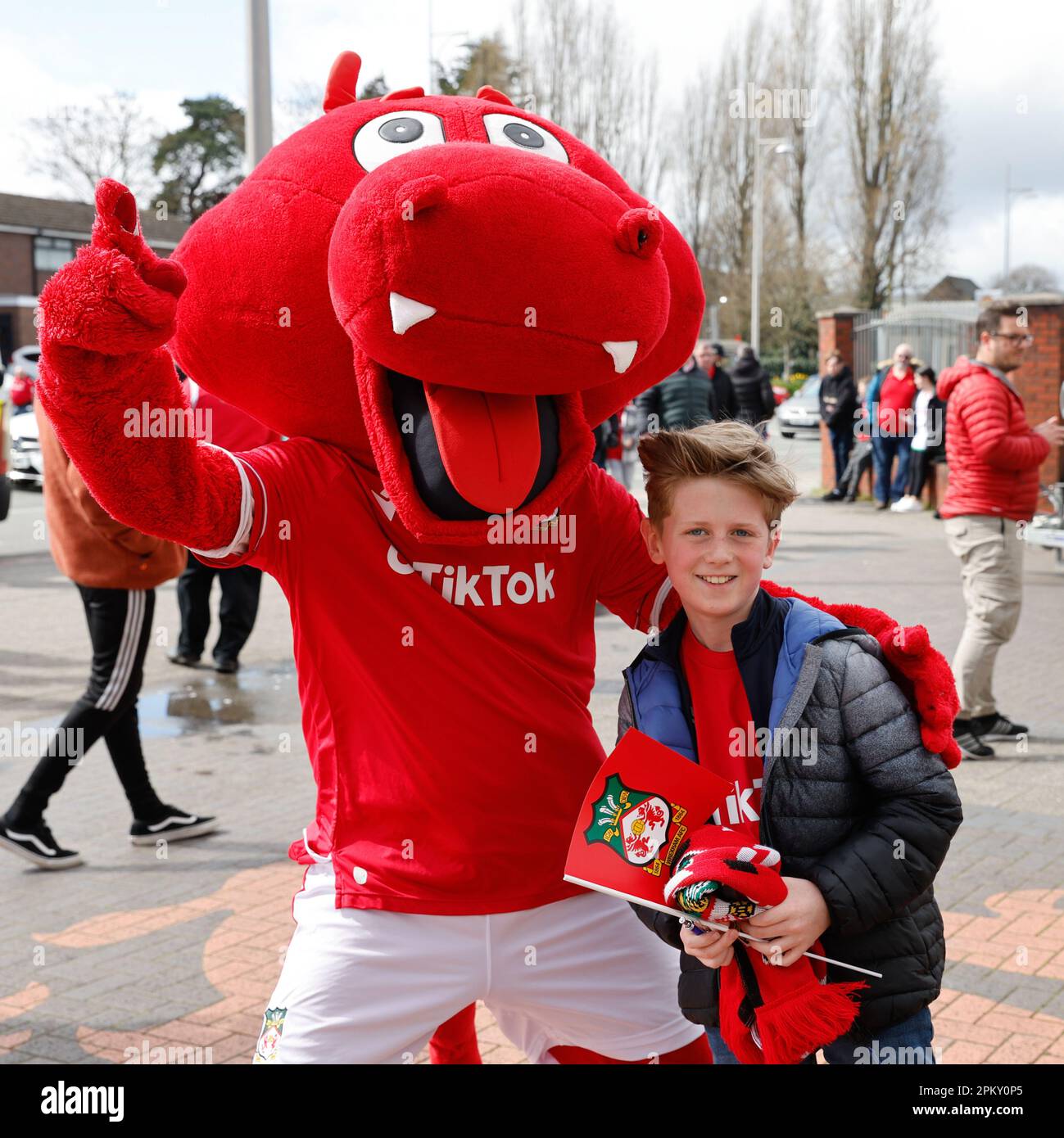 Racecourse Ground, Wrexham, UK. 10th Apr, 2023. National League ...