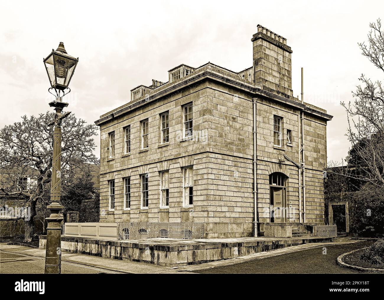 Photo illustration of No 2 residence at the Royal William Yard in ...