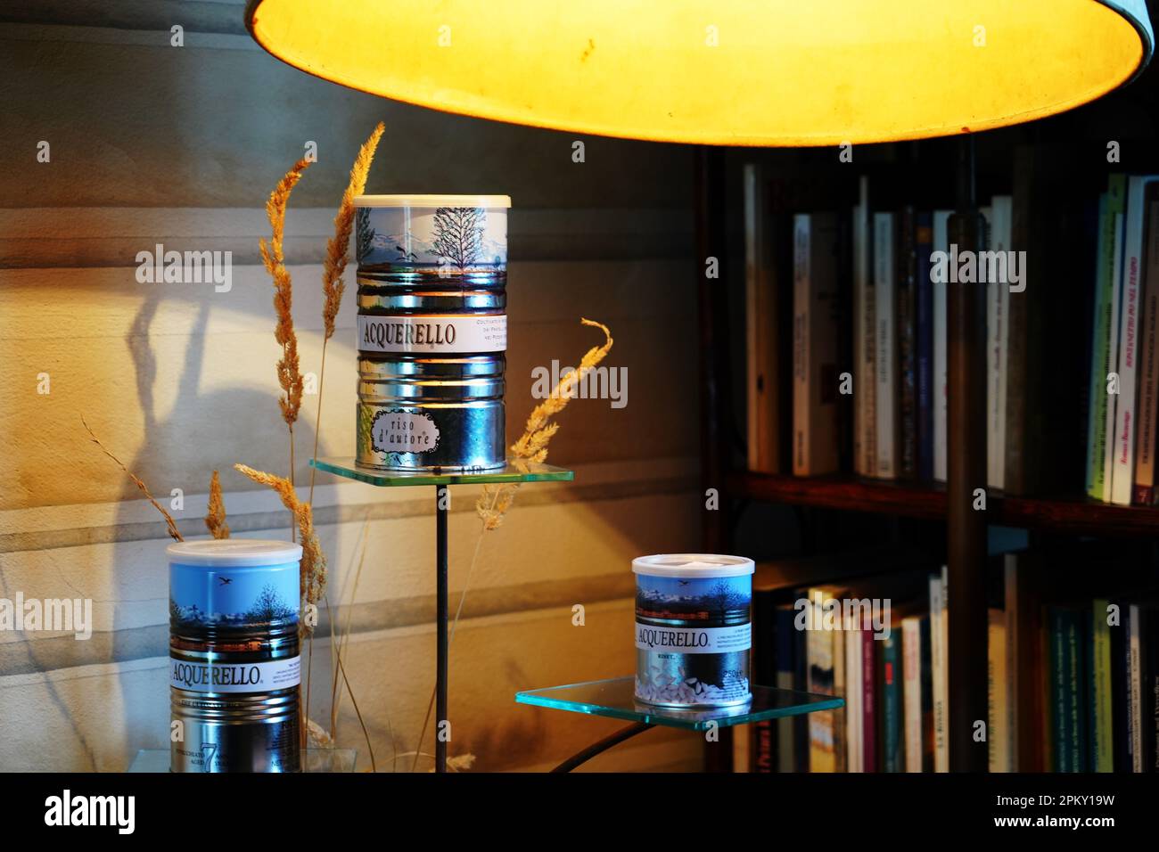 Rome, Italy. 5th Apr, 2023. Rice products of Acquerello, an Italy's ...