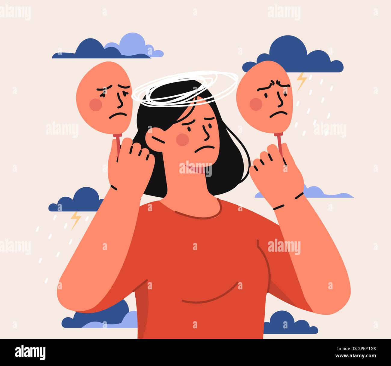 Social anxiety disorder Stock Vector Images - Alamy