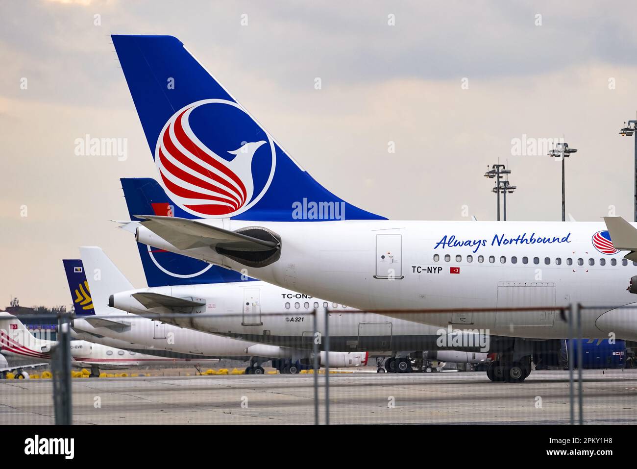 ISTANBUL, TURKIYE - OCTOBER 08, 2022: Air Anka Airbus A330-243 (1082 ...
