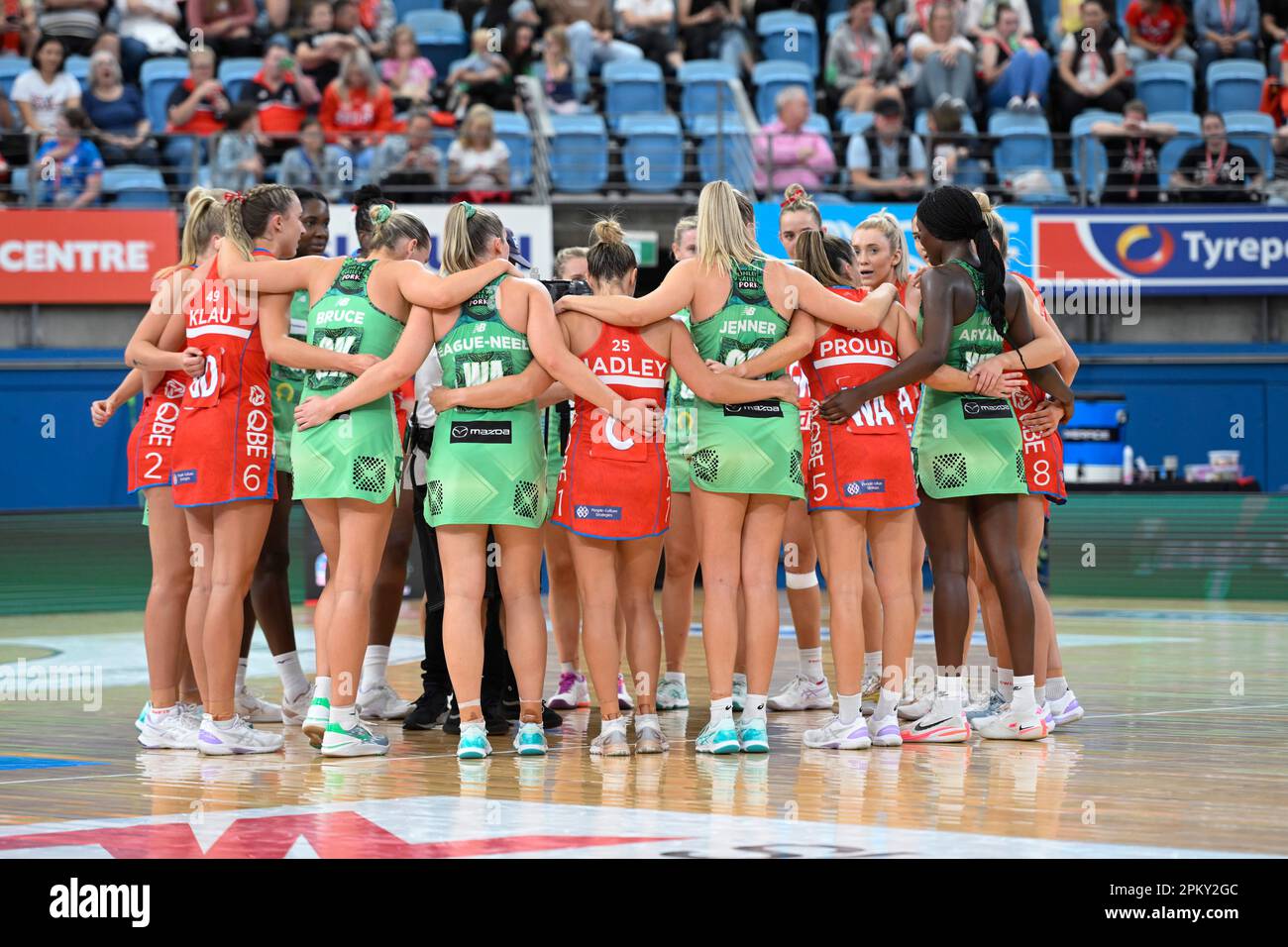 10th April 2023; Ken Rosewall Arena, Sydney, NSW, Australia: Suncorp Super Netball, New South ...