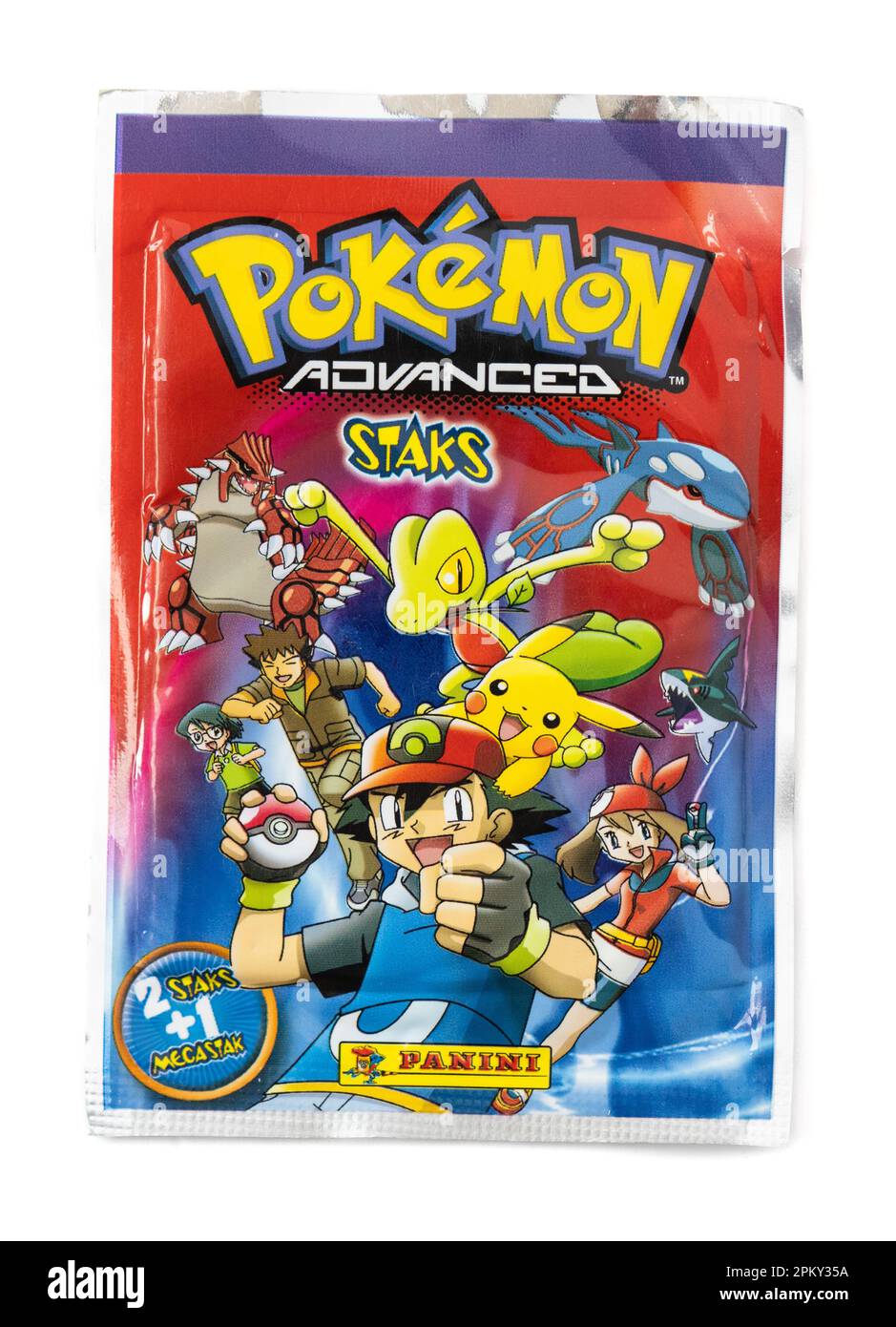 Pokemon Advanced Staks Stock Photo - Alamy