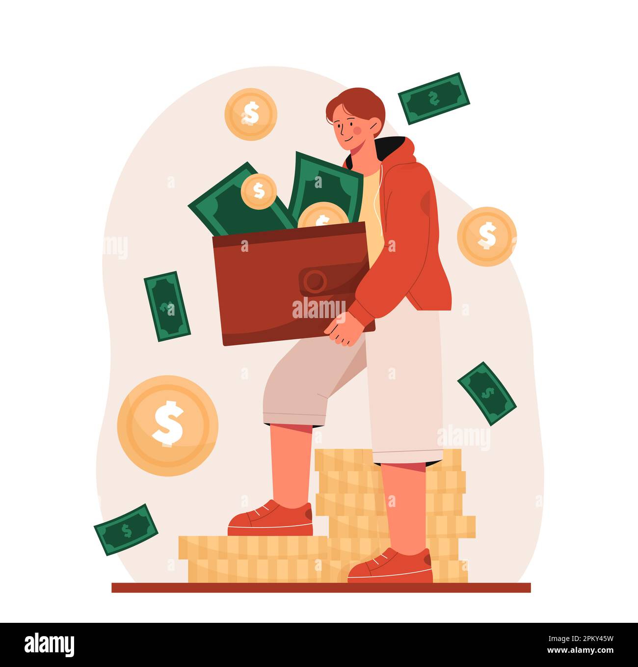 Banking finance money banker Stock Vector Images - Alamy