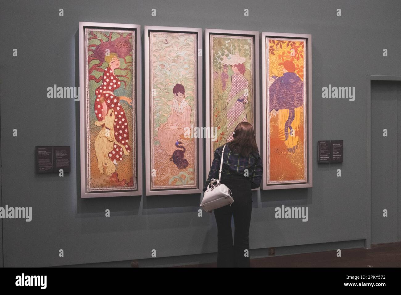 Women in the Garden, Pierre Bonnard painting, Musée d'Orsay, Paris ...
