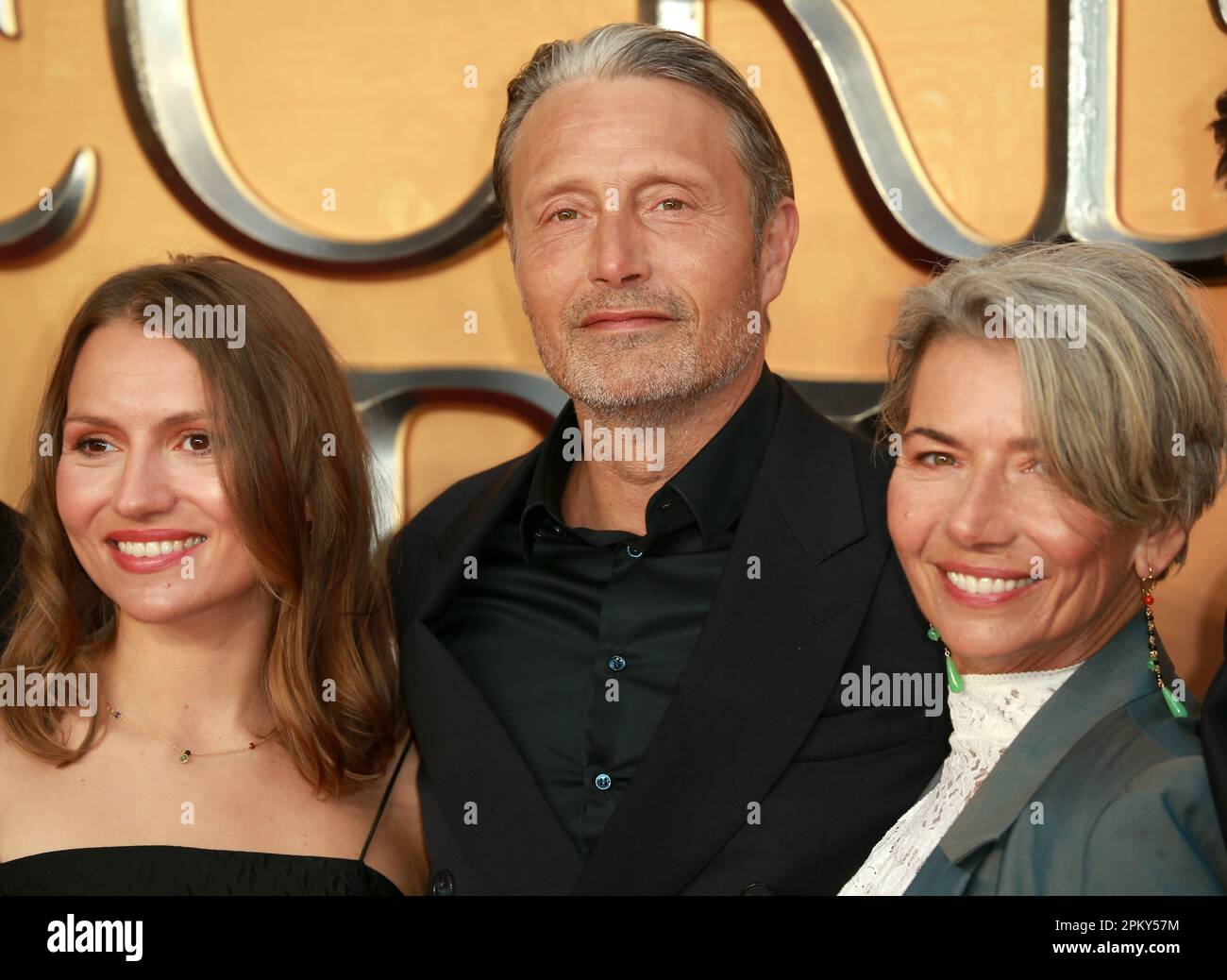 Mads Mikkelsen and Family attend the World Premiere of "Fantastic ...