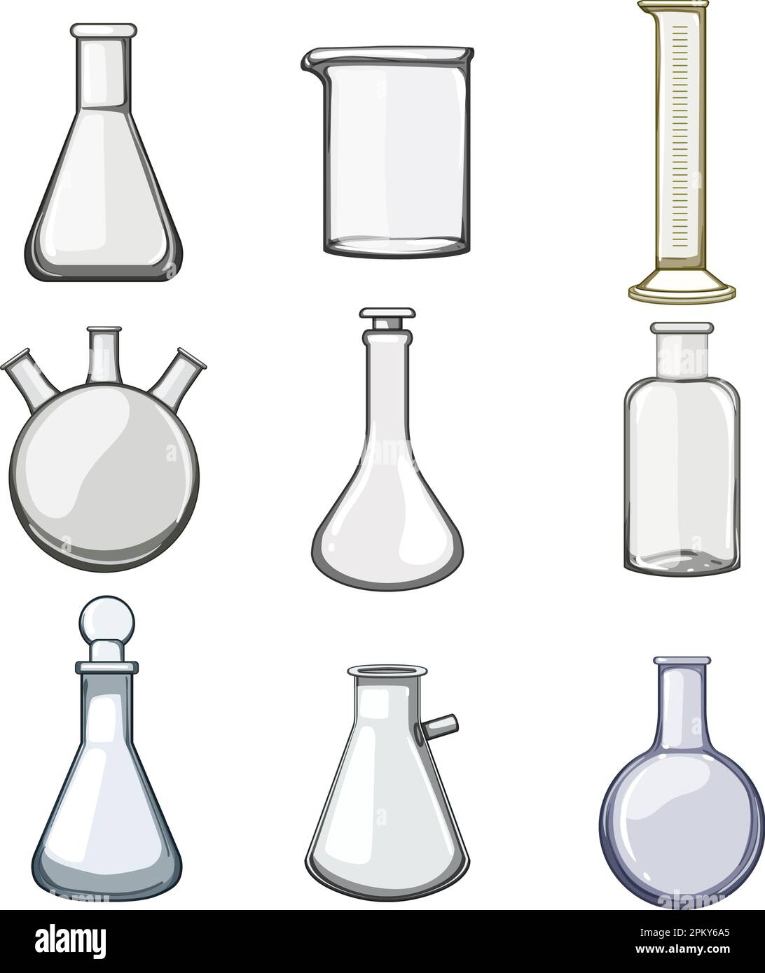 laboratory glassware set cartoon vector illustration Stock Vector Image ... laboratory glassware set cartoon vector illustration Stock Vector Image ...