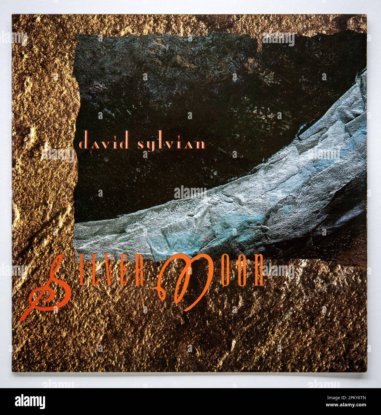 Picture cover of the seven inch single version of Silver Moon by David ...