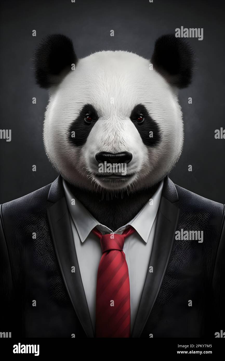Man in panda costume suit hi-res stock photography and images - Alamy