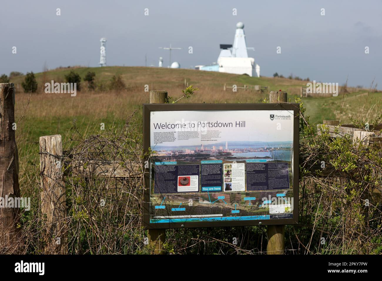 General views of Portsdown Hill Technology Park and Nature Reserve ...
