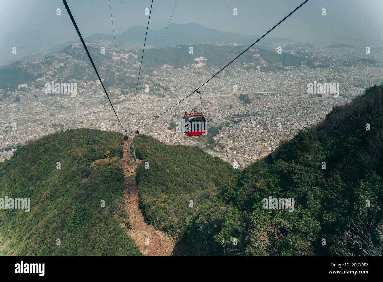 kathmandu, Nepal - February 18,2023 : Beautiful Landscape view of ...